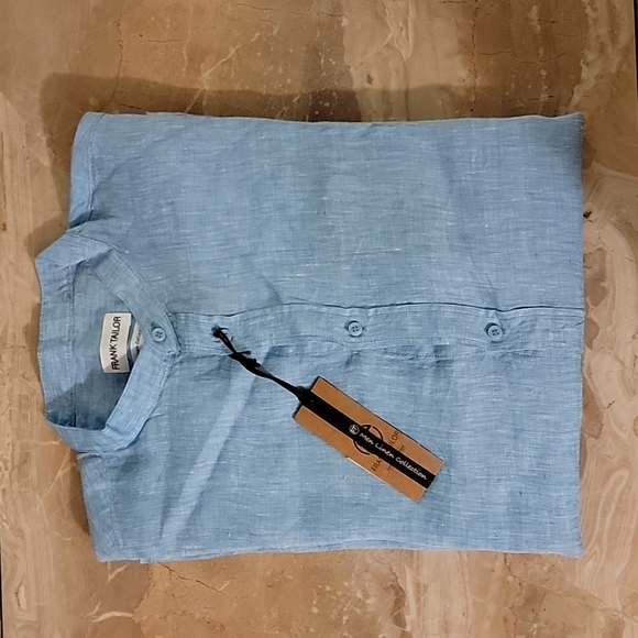 Frank Taylor | Shirts | Frank Taylor Linen Shirt Sz Xl | Poshmark